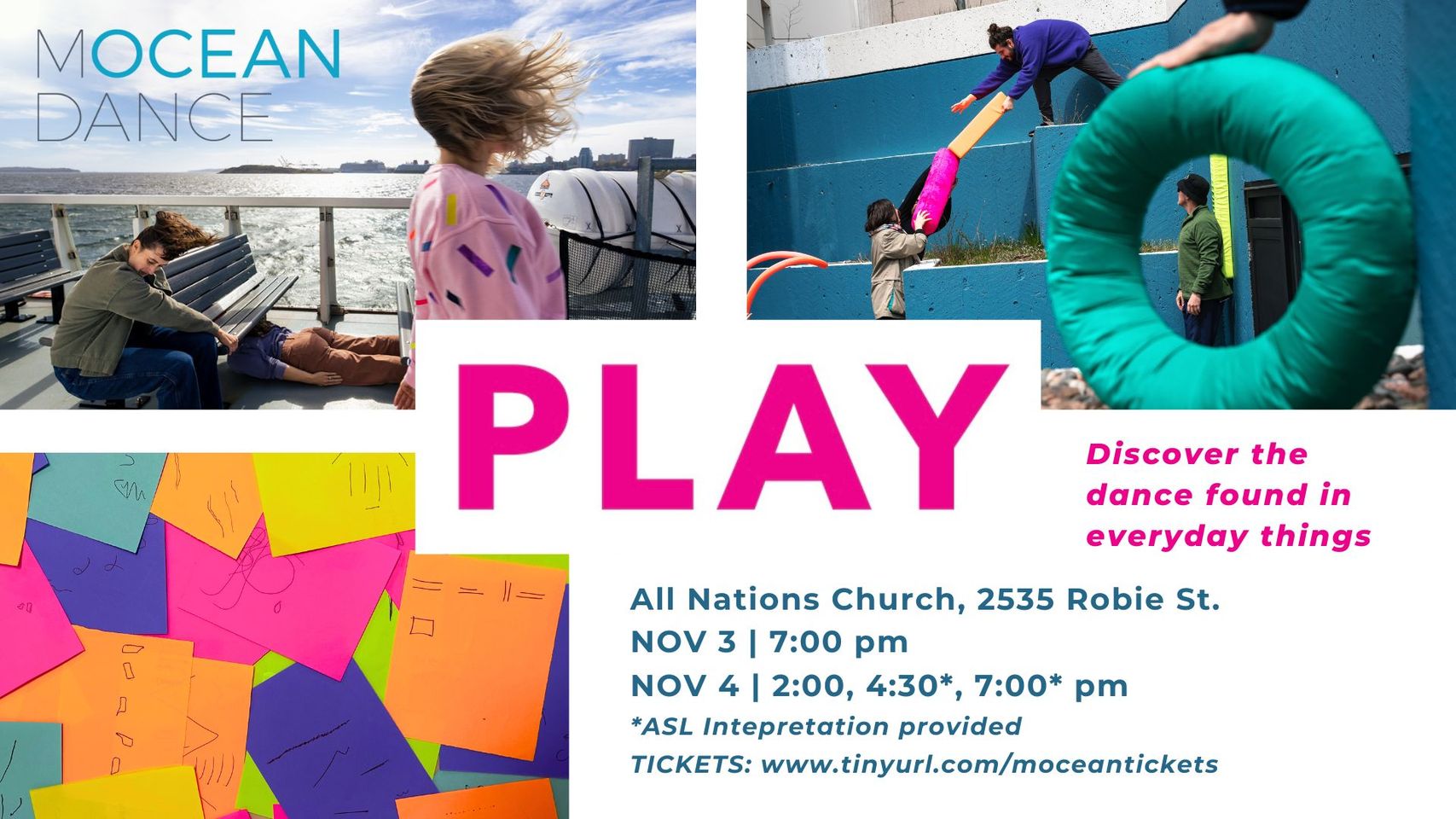Mocean Dance presents PLAY - Discover Halifax