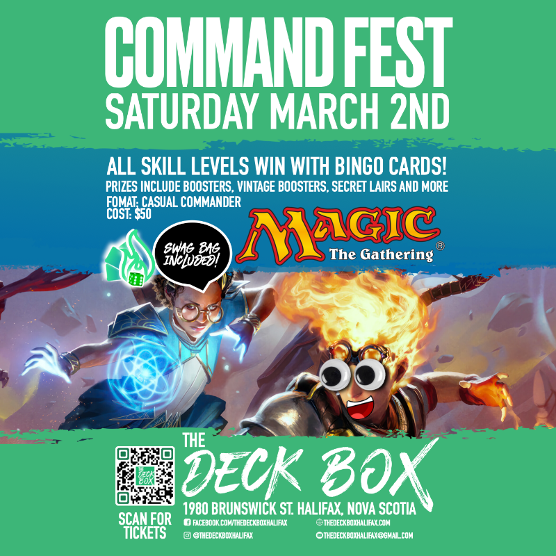 Magic the Gathering Commander Fest at the Deck Box - Discover Halifax