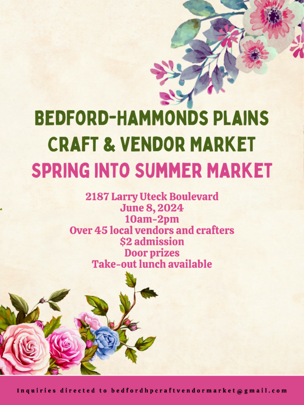 Craft & Vendor Spring into Summer Market - Discover Halifax