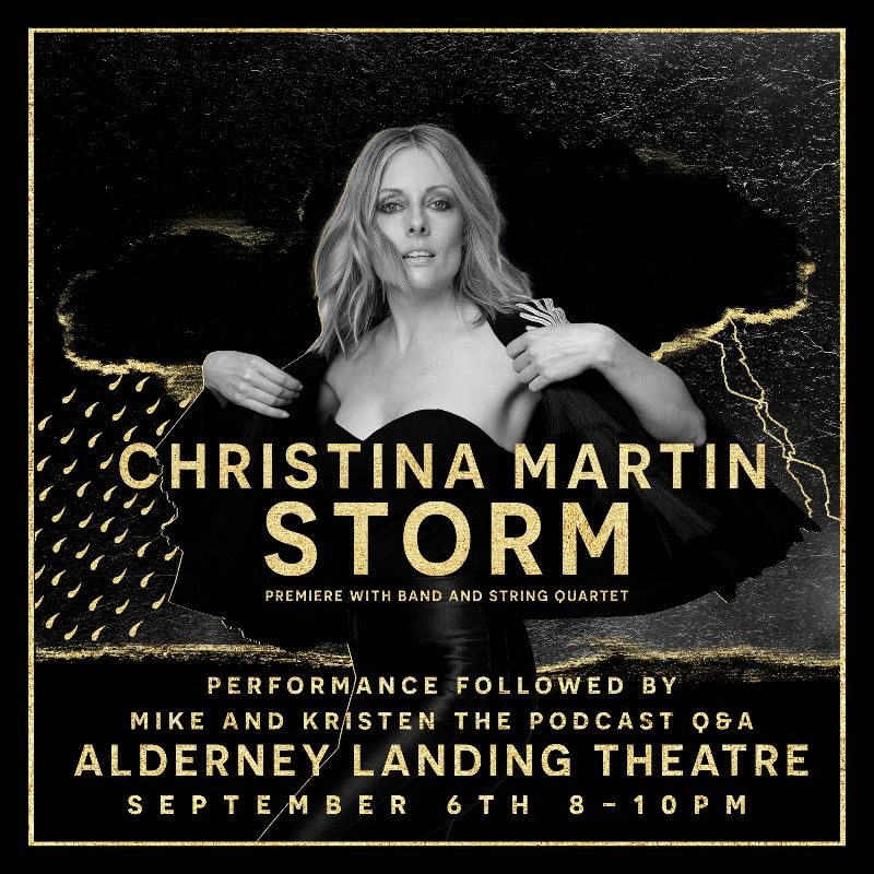 Christina Martin Premiere Storm with Band and String Quartet - Discover ...
