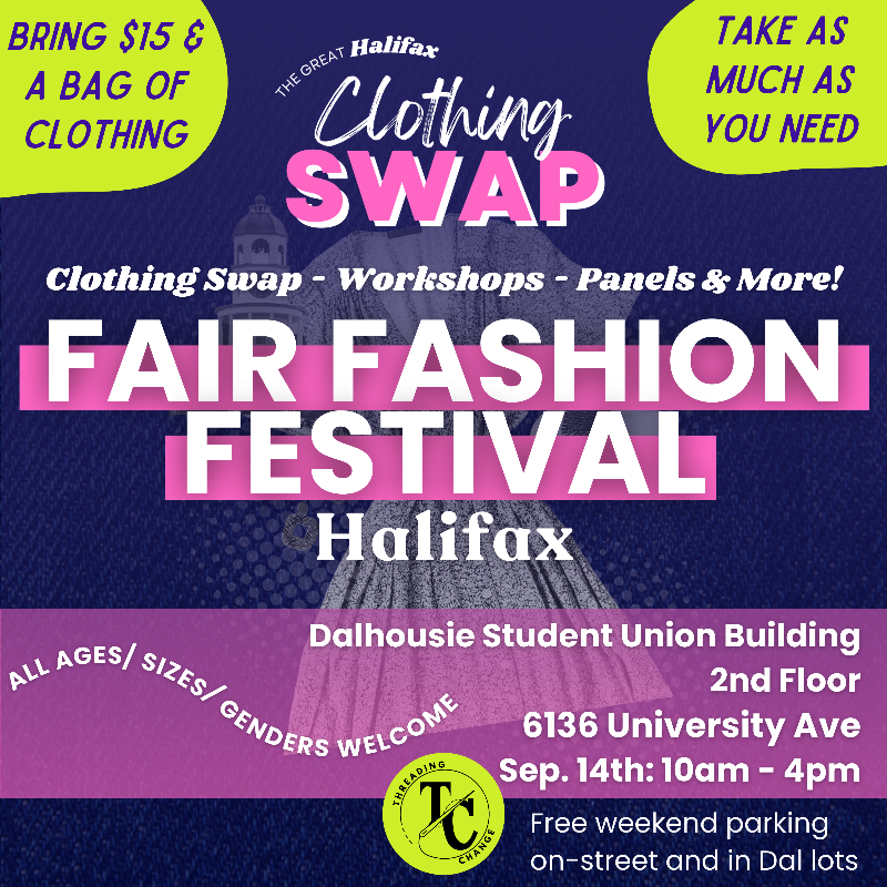 The Great Halifax Clothing Swap and Fair Fashion Festival - Discover ...