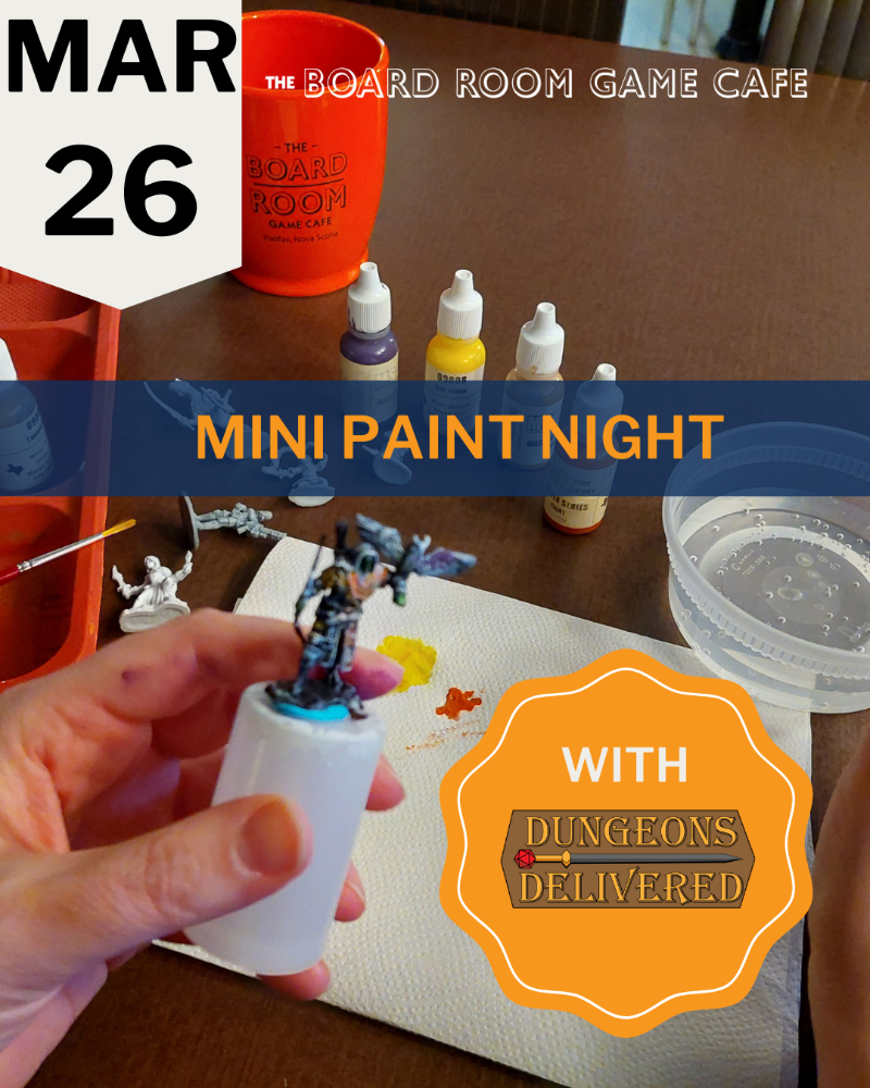 Miniature Paint Night - Discover Halifax