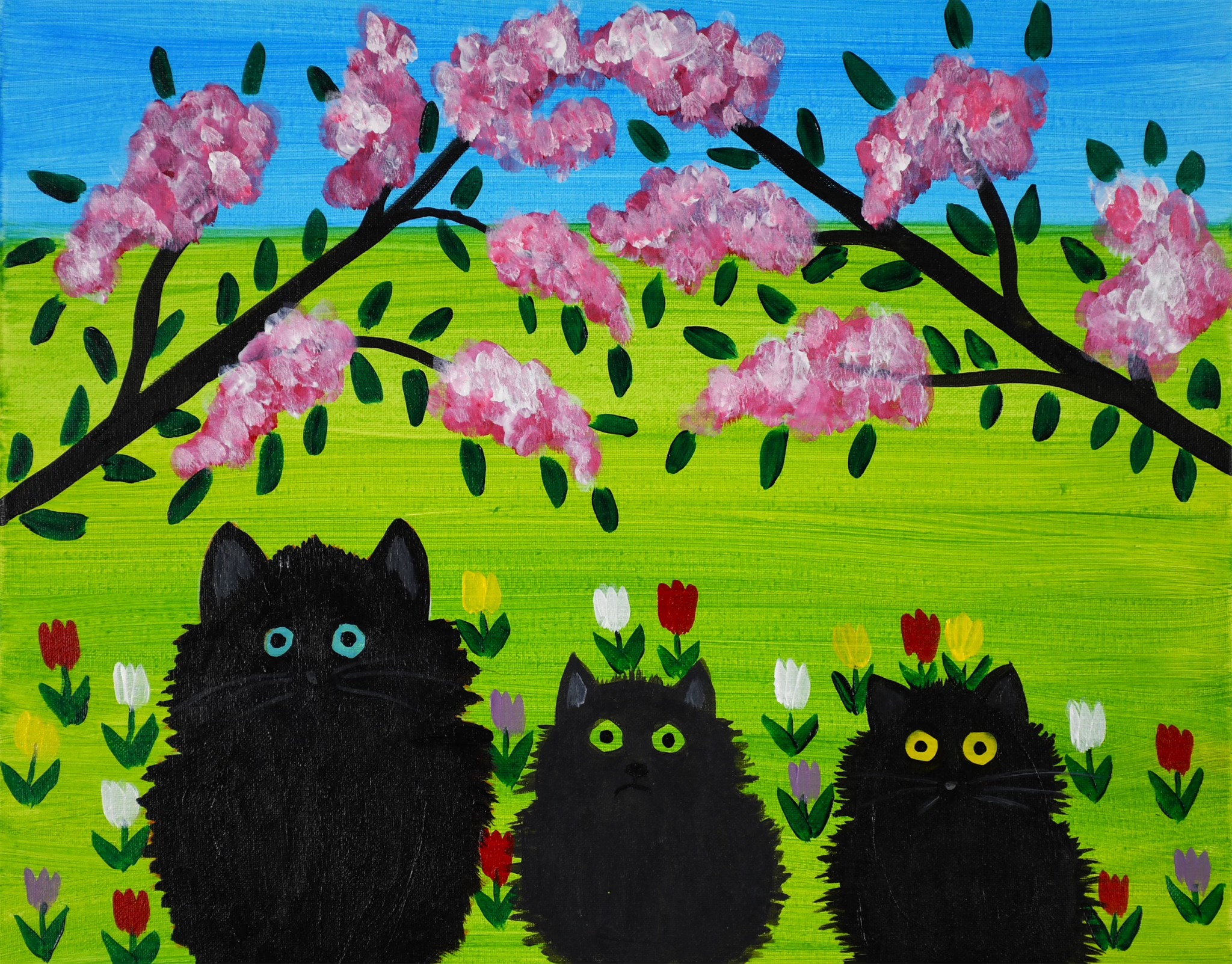 Painting & Pints: Maud Lewis – Three Black Cats - Discover Halifax