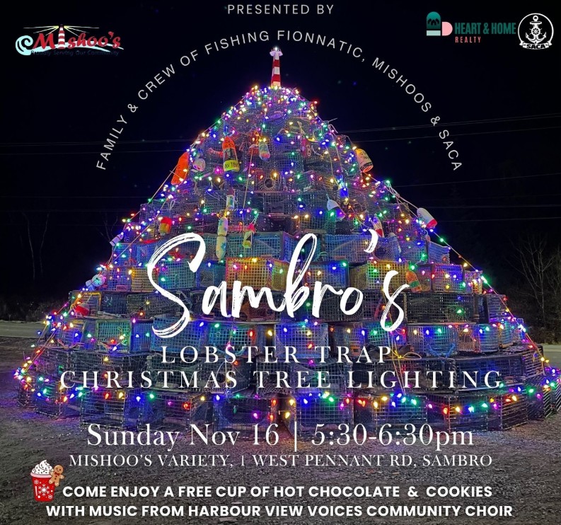 Sambro’s Lobster Trap Tree Lighting - Discover Halifax