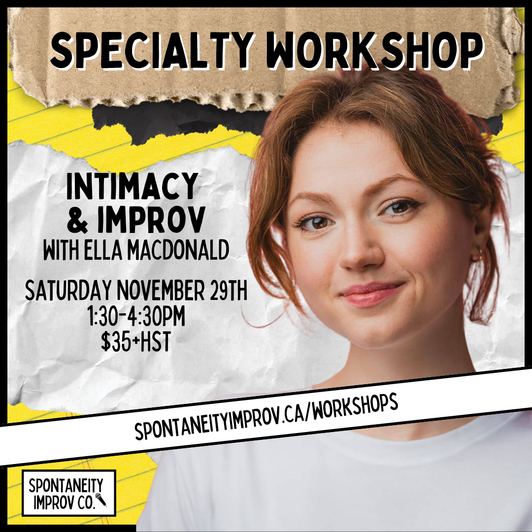 INTIMACY & IMPROV WORKSHOP - Discover Halifax