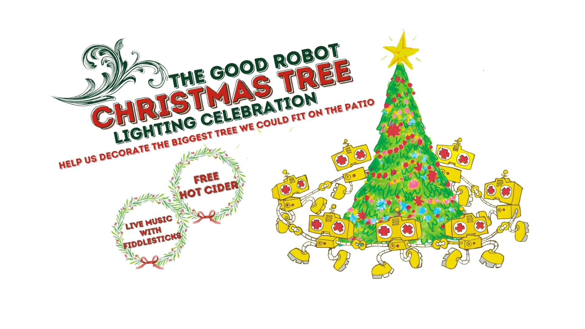 Good Robot Christmas Tree Lighting Celebration - Discover Halifax